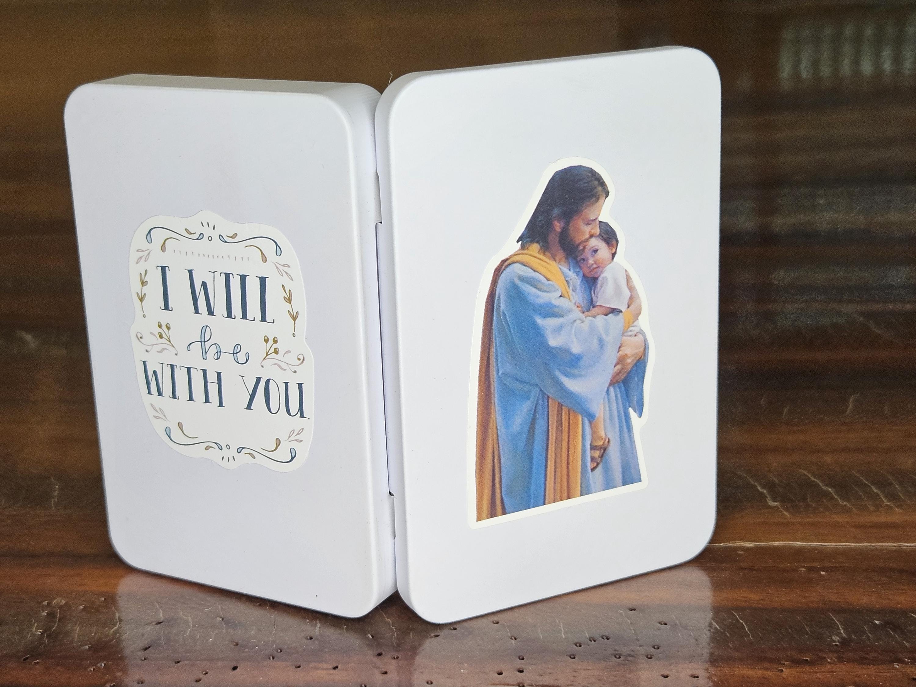Handmade Mini Christian Shrine: Sacred Heart Altar Tin, USA - Etsy