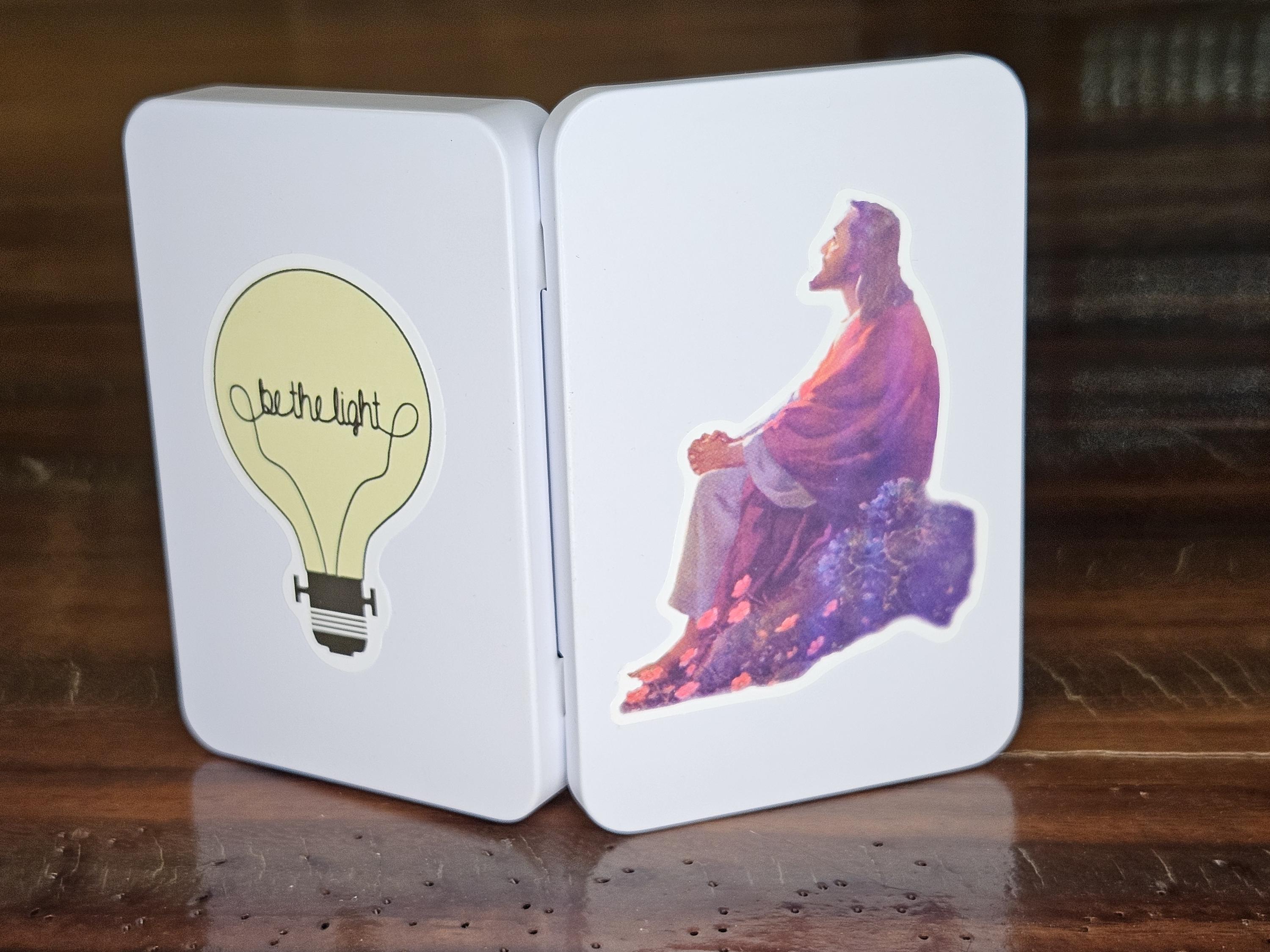 Handmade Mini Christian Shrine: Sacred Heart Altar Tin, USA - Etsy