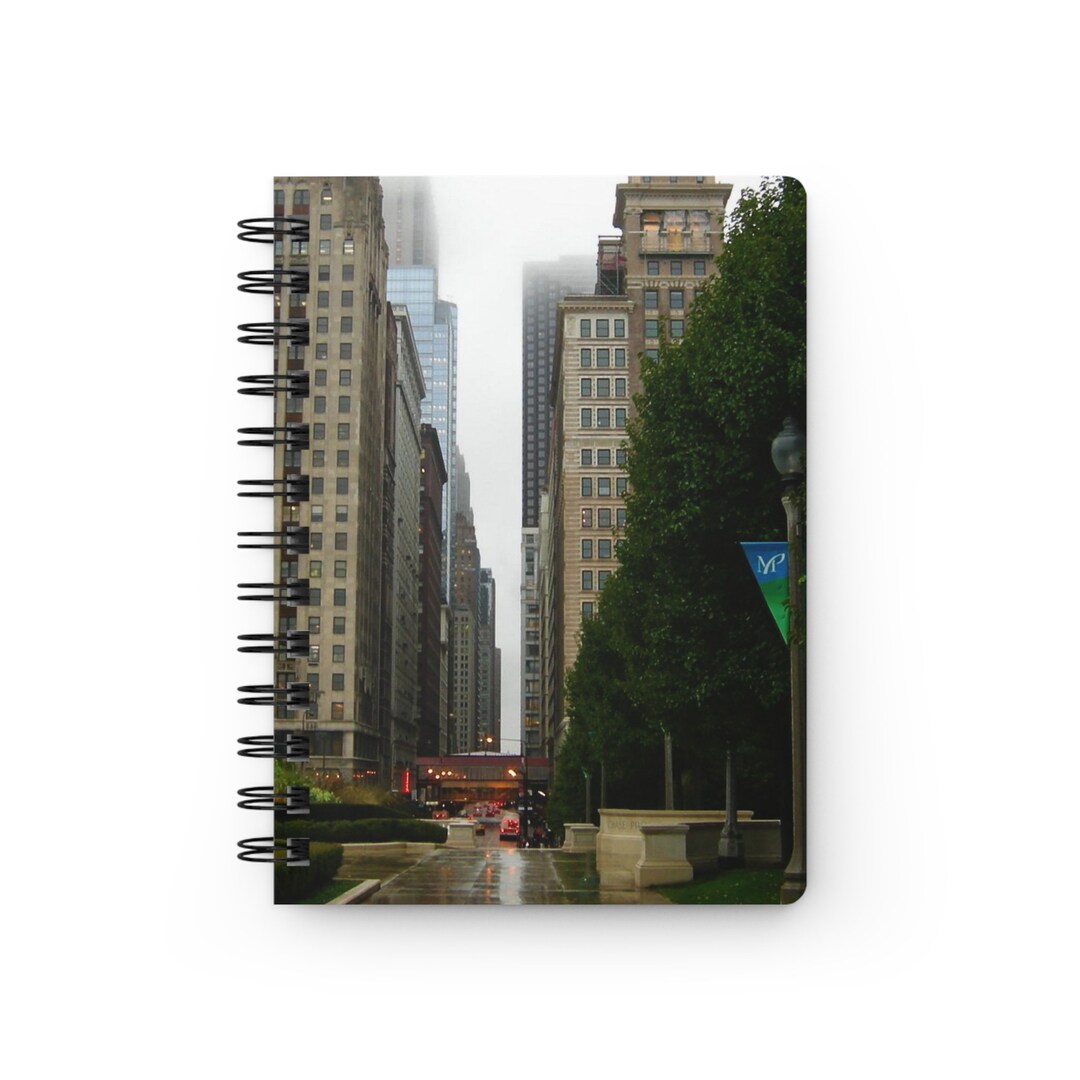 Blank Journal - Chicago Millennium Park - Etsy