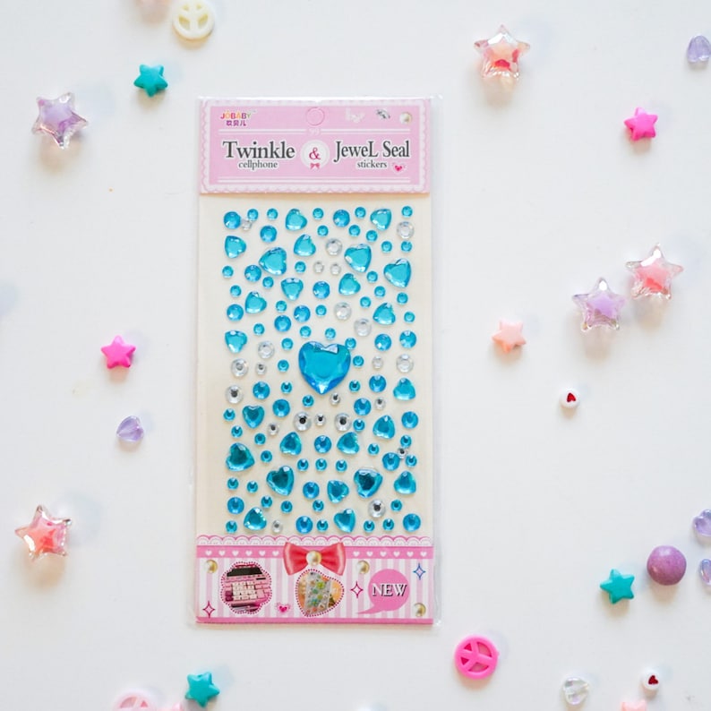 Heart Rhinestone Face Stickers, Face Rhinestones, Face Jewels ...