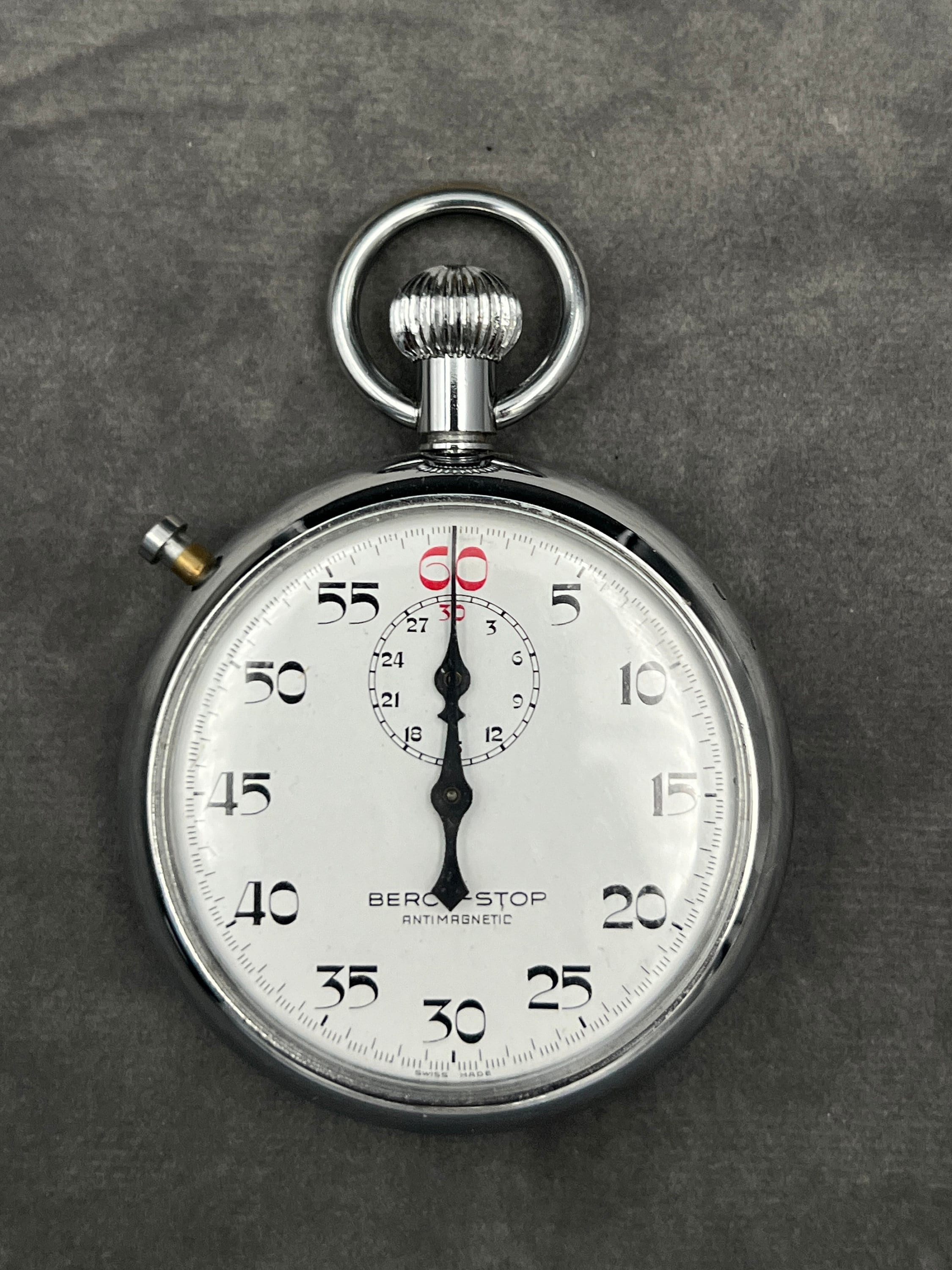 Vintage Berco-stop Swiss-made Stopwatch Functional, Collectible ...