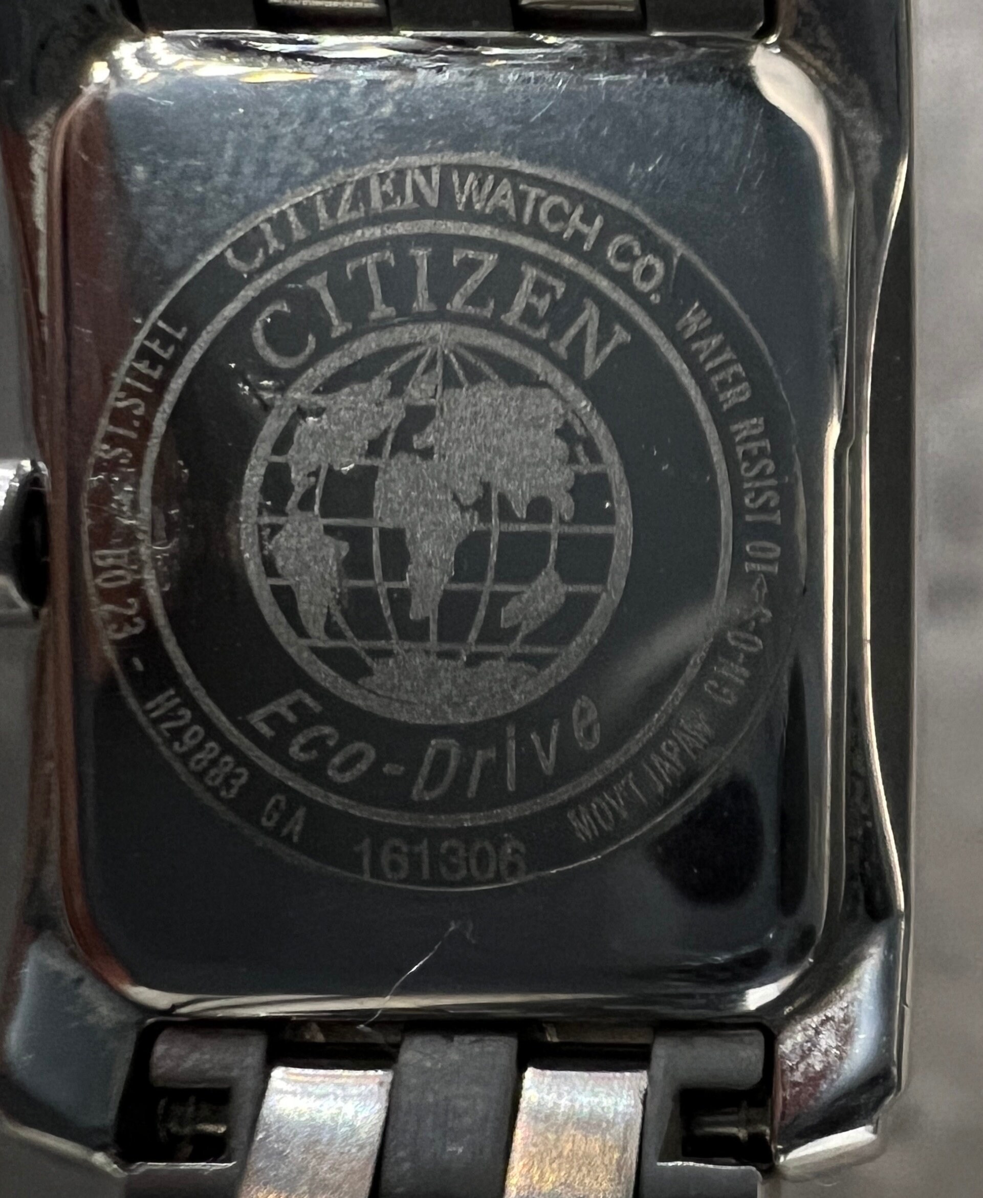 Vintage Citizen Eco-drive B023 Women's Watch With Crystal Accents ...