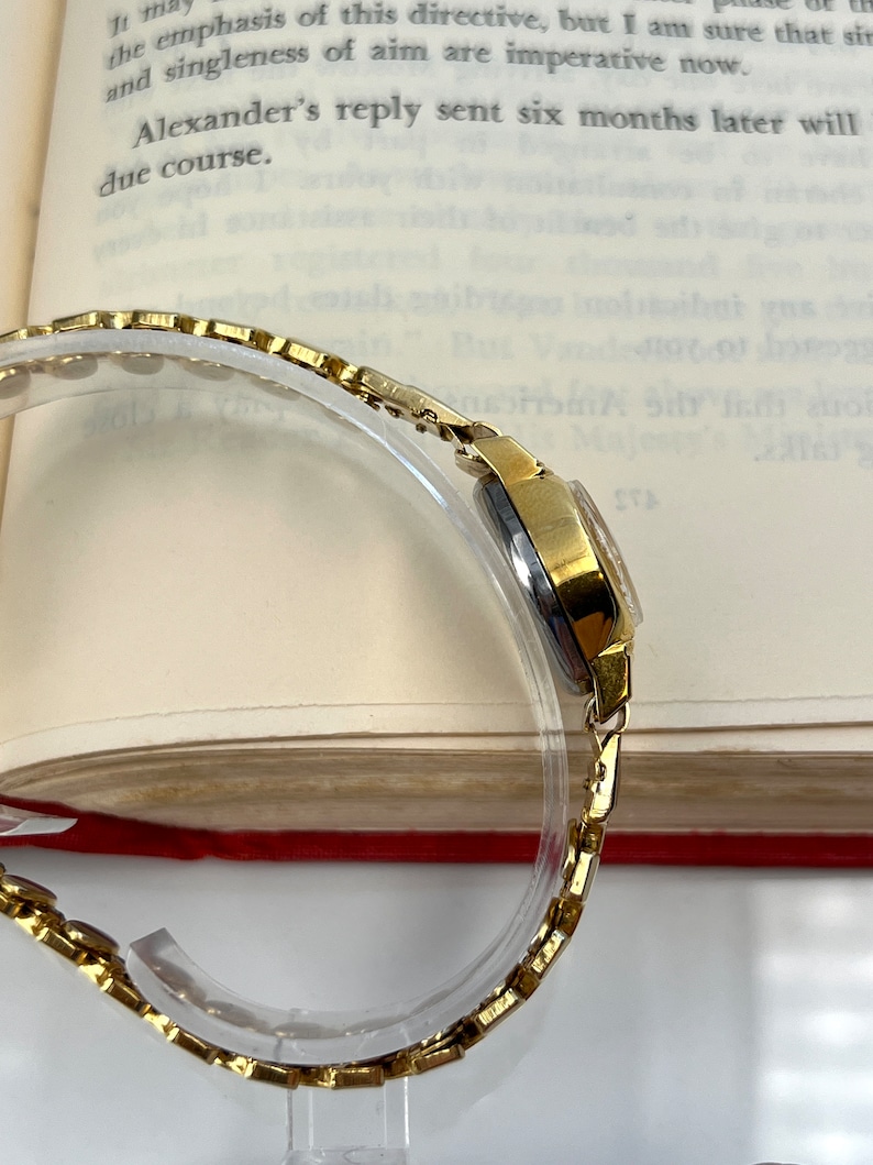 Vintage Leda Swiss Made Gold Tone Ladies Watch, 17 Jewels, Running and ...