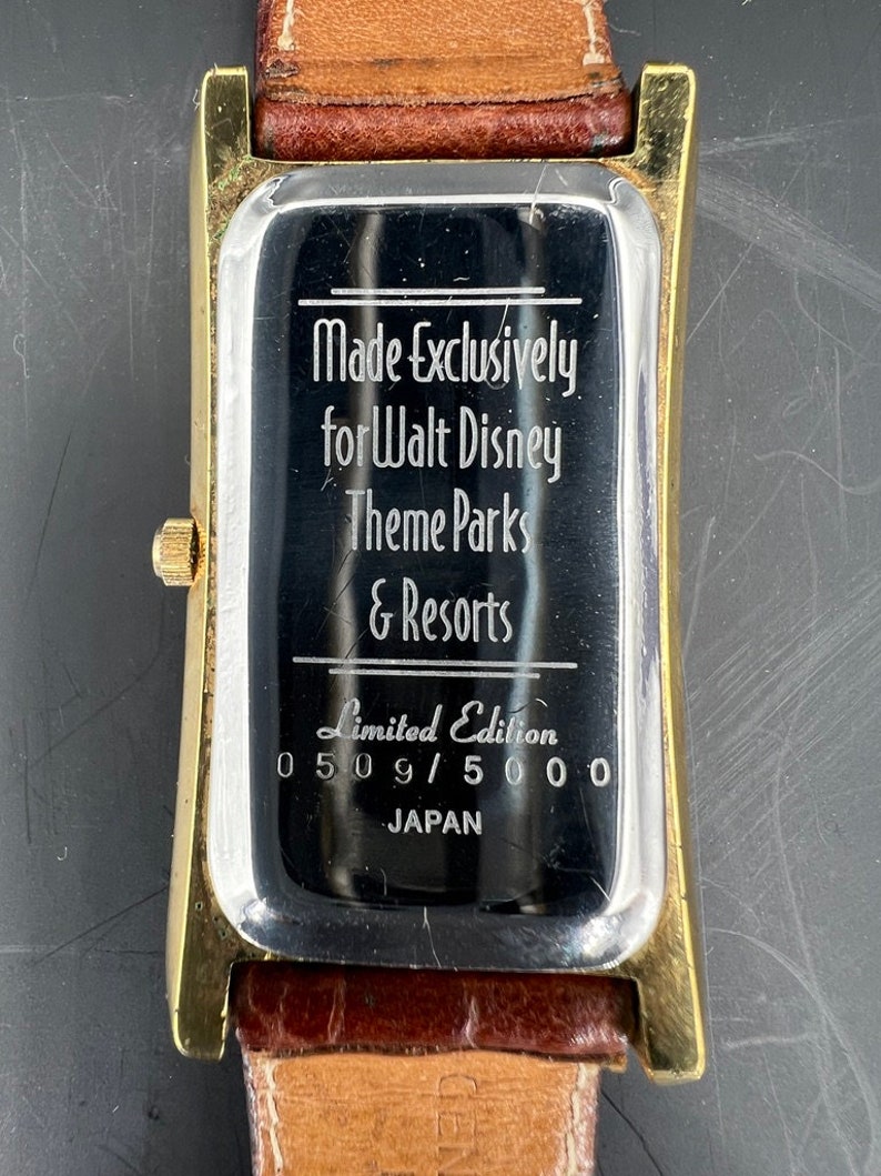 Walt Disney Watch, in Doorway, Mickey Mouse Shadow, Limited Edition ...