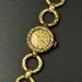 Vintage Daniel Perret Gold Tone Mechanical Watch Rare Ladies Bracelet ...