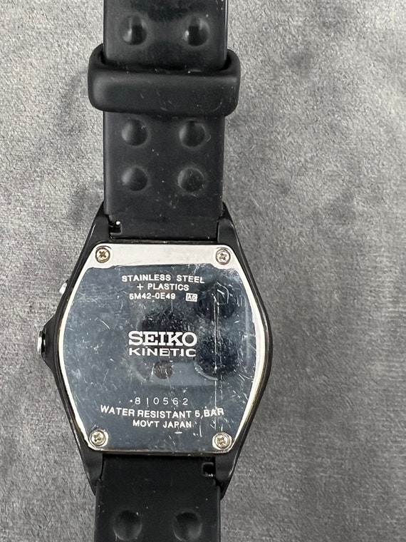 Seiko Kinetic Arctura Lumibrite Men's Watch 5M42-0E49… - Gem