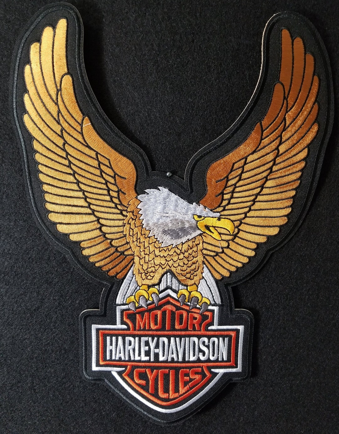 HARLEY-DAVIDSON Aigle Grand Patch Arrière - Etsy