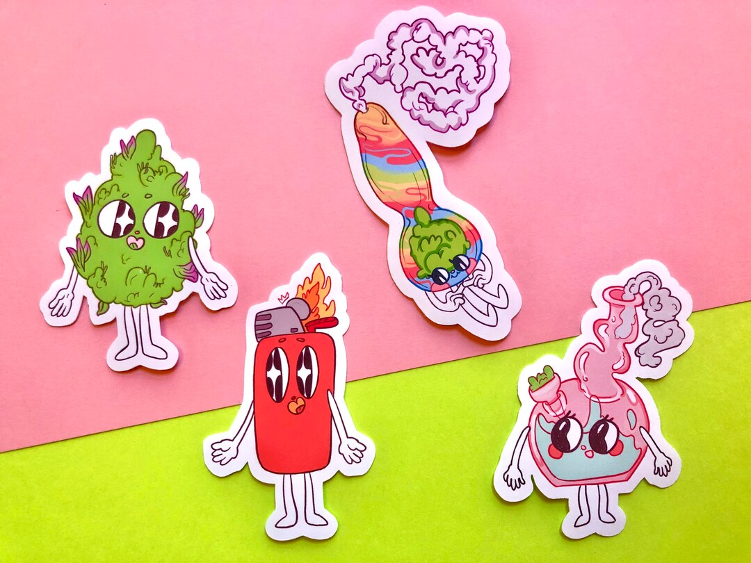 Best Buds! || Stickers || Waterproof + Weatherproof - Etsy