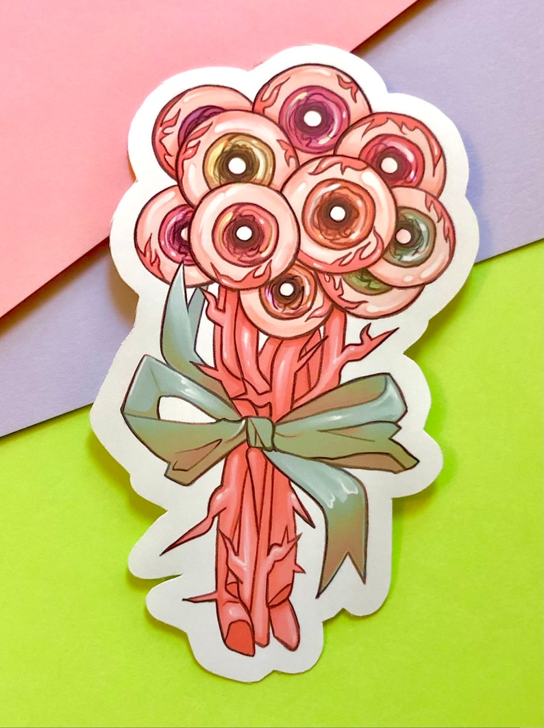 Heartguckk Halloween Creepy Cute Sticker Pack Singles - Etsy