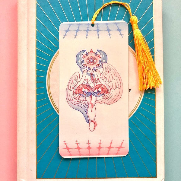 Angel Bookmark - Etsy