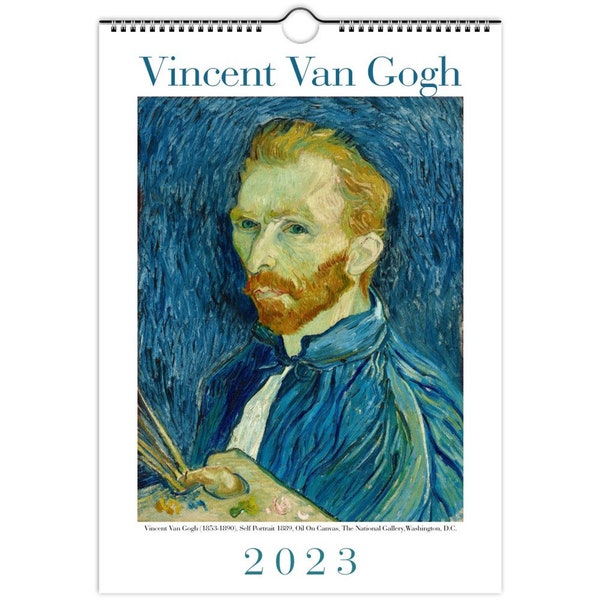 Van Gogh Desk Calendar - Etsy