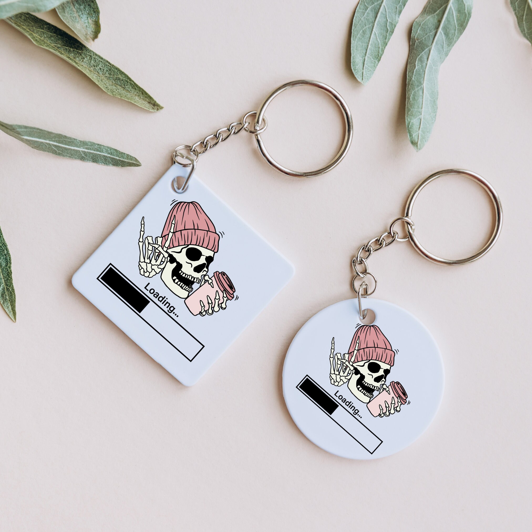 Skull Loading Coffee SVG PNG JPG Cute Funny Design Great for Tshirts ...