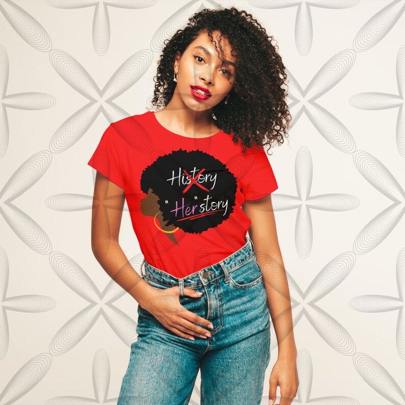 Womens History Month, Black History, Black History Month Herstory, SVG ...