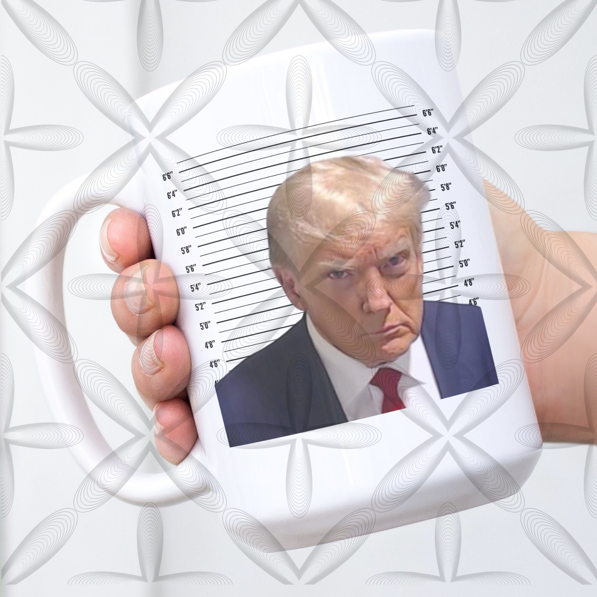 Donald Trump Official Mugshot Bundle SVG Jpg PNG for Mugs T-shirts ...