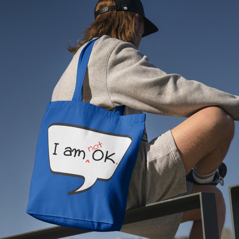 I Am Not Ok SVG PNG JPG Mental Health | Self Care | Cute Funny Design ...