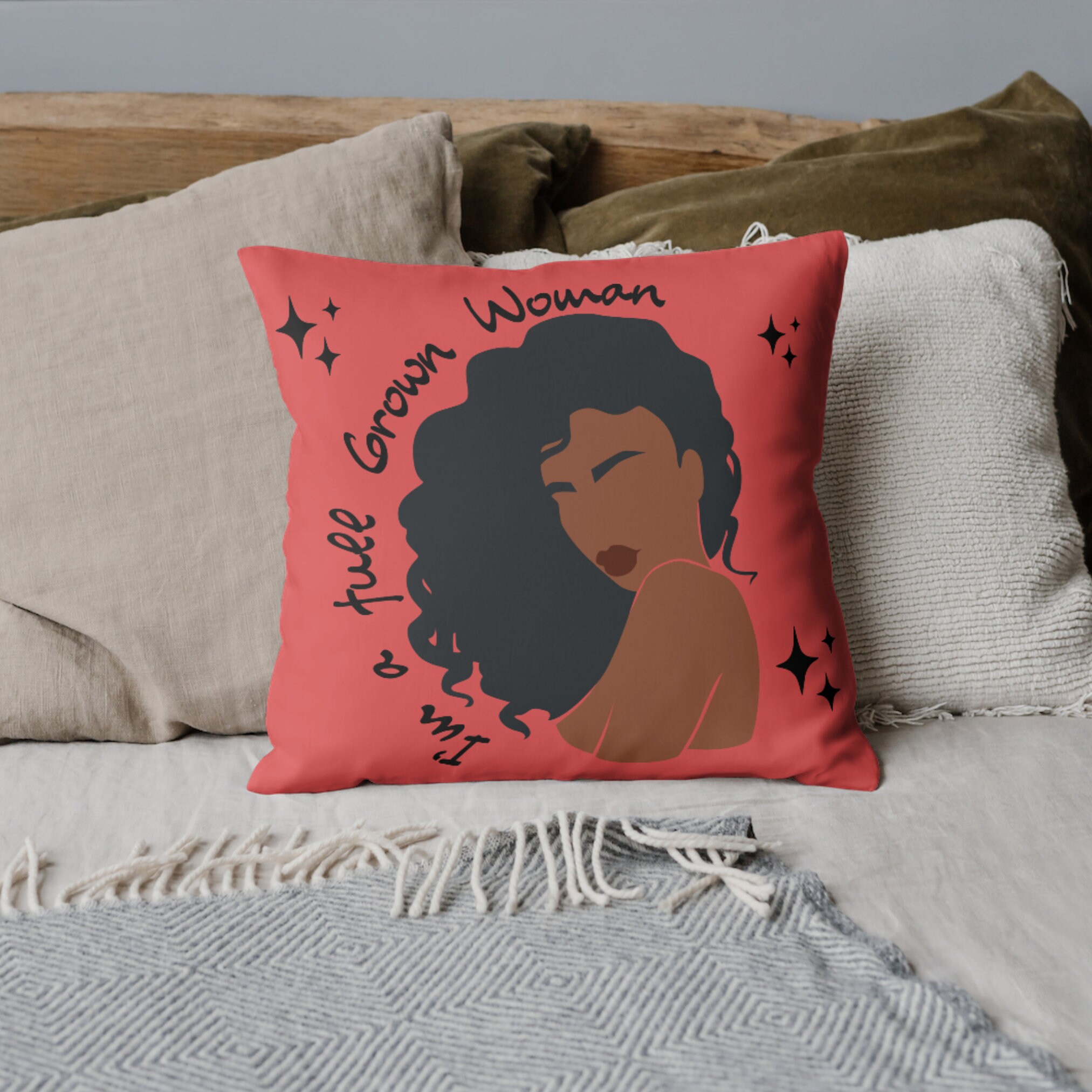 I'm a Full Grown Woman SVG PNG JPG | Self Care | Cute Funny Design ...