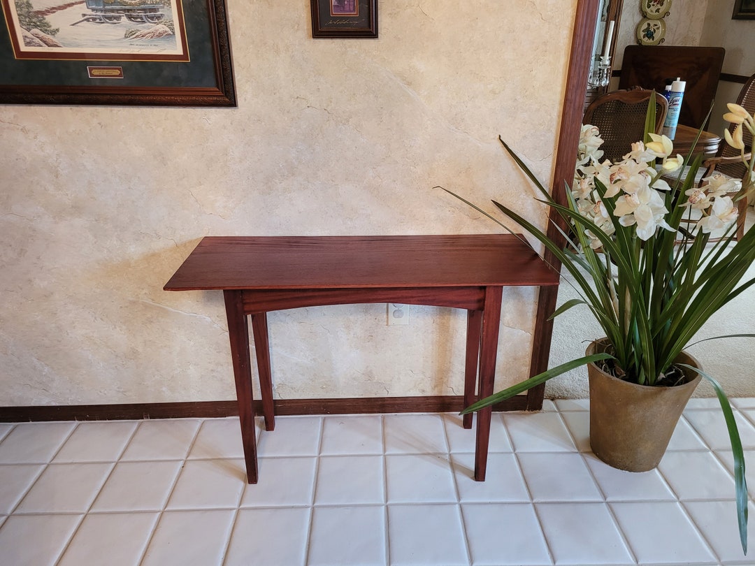 Handmade Shaker Style Entry Table - Etsy