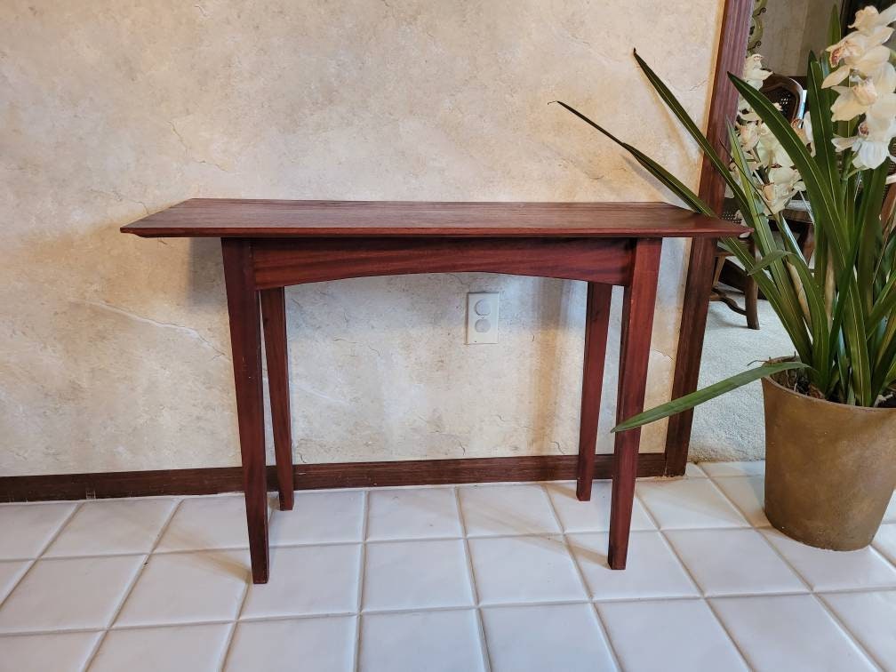 Handmade Shaker Style Entry Table - Etsy