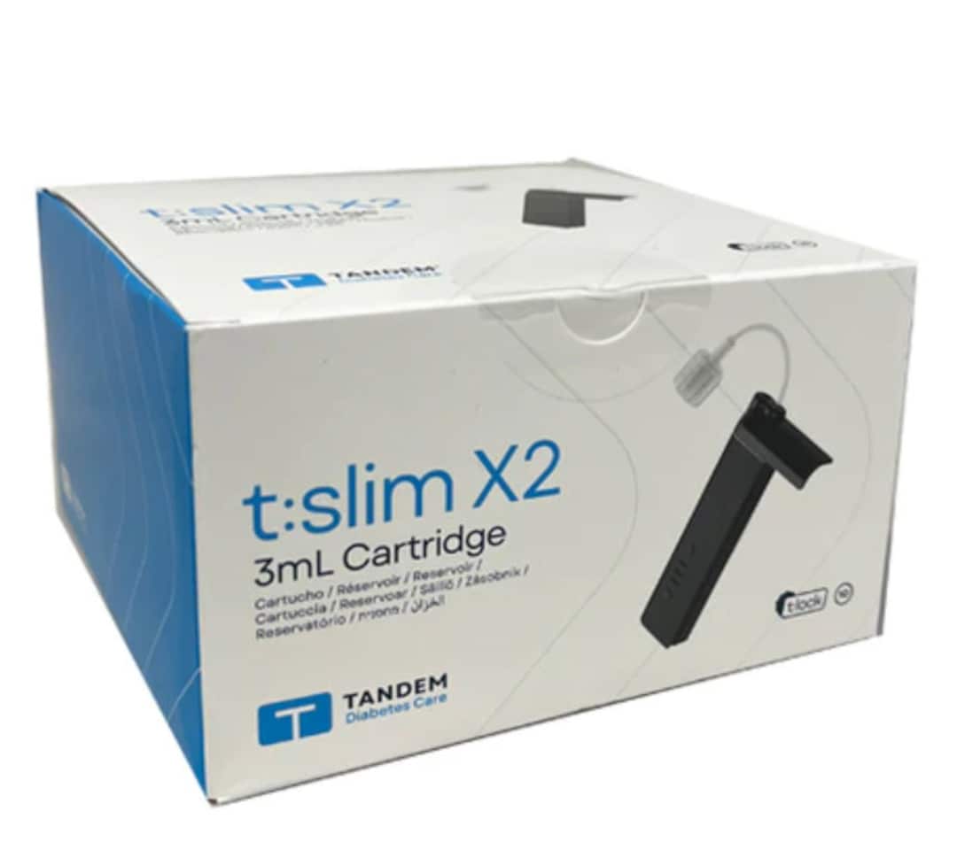 Tandem T-slim X2 3ml Cartridge box of 10 Cartridges EXP - Etsy