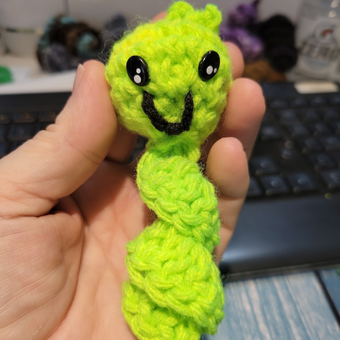 Easy Crochet Pattern Worry Worm - Etsy