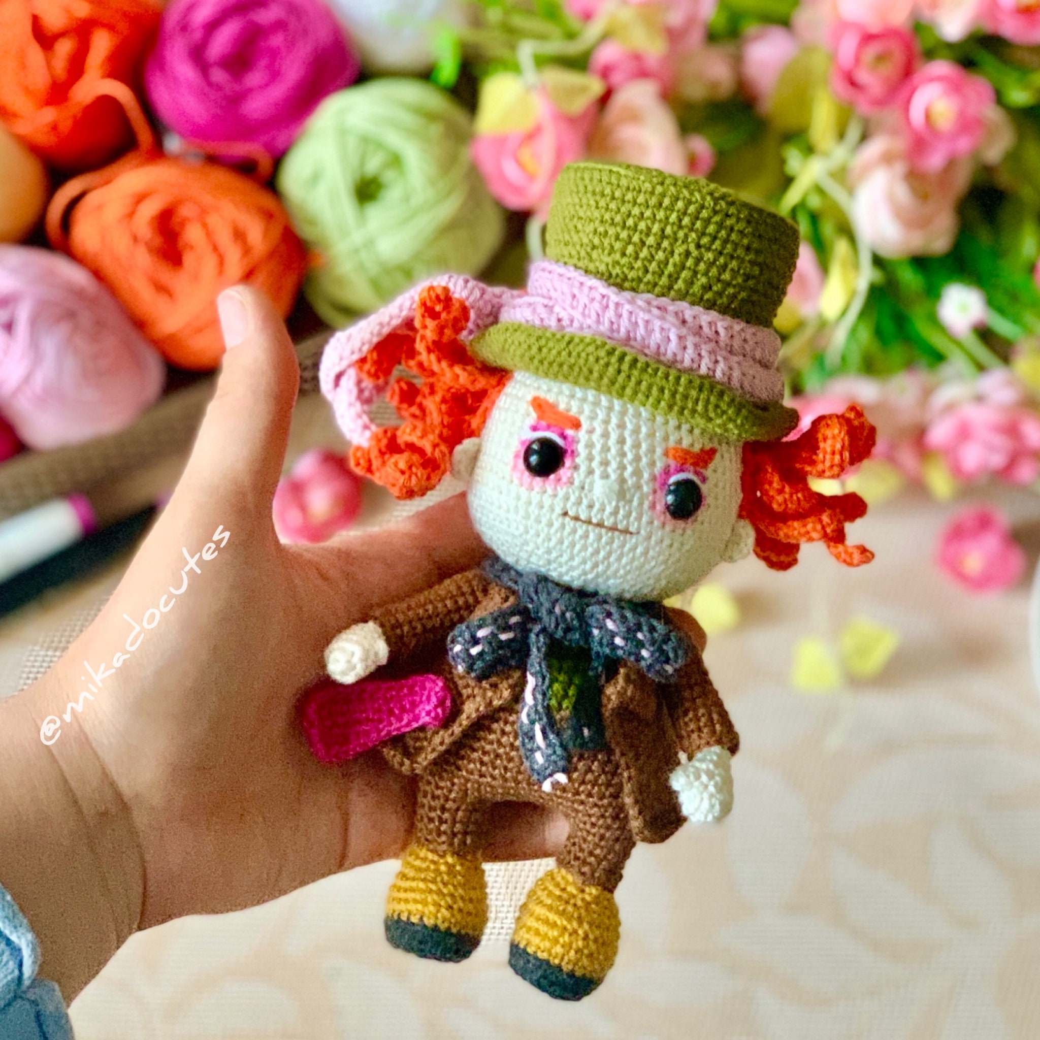Crochet Pattern: Mad Hatter Crochet Pattern Mad Hatter - Etsy