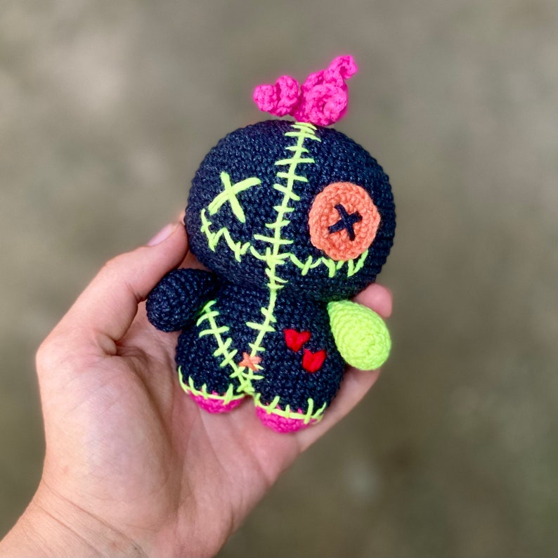 Crochet Pattern: Cute Voodoo Amigurumi Crochet Pattern Voodoo - Etsy