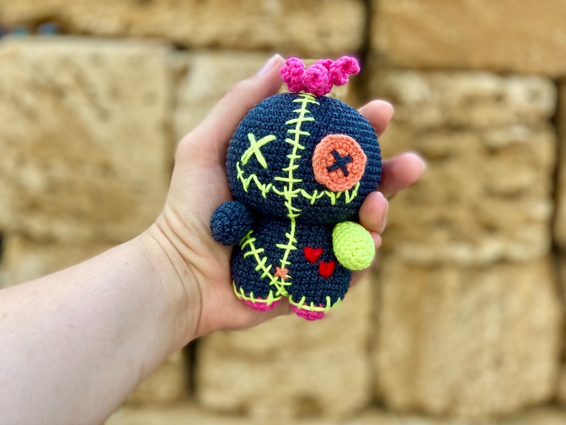 Crochet Pattern: Cute Voodoo Amigurumi Crochet Pattern Voodoo - Etsy