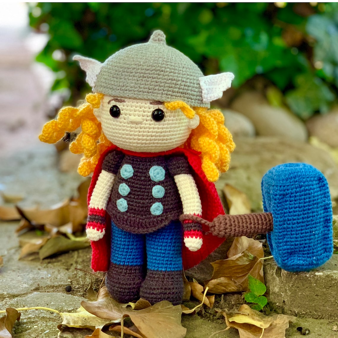 Crochet Pattern: Thor Fan Art Crochet Pattern Thor Amigurumi - Etsy
