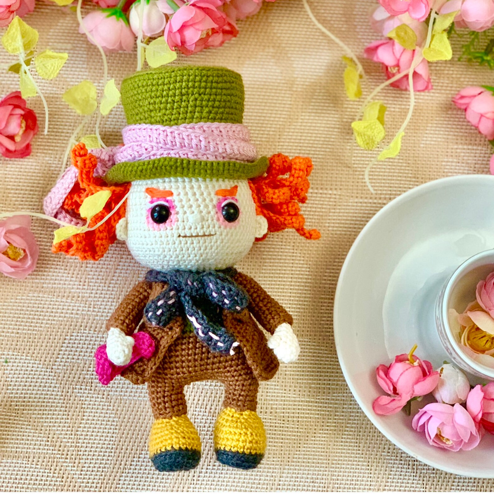 Crochet Pattern: Mad Hatter Crochet Pattern Mad Hatter - Etsy