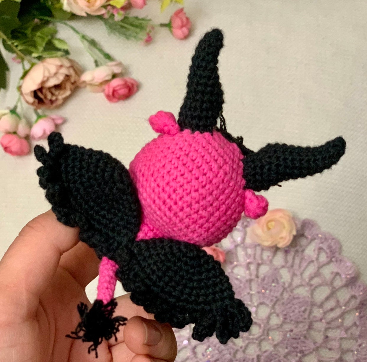 Crochet Pattern: Baphomet Crochet Pattern, Cute Tiny Baphomet Amigurumi ...