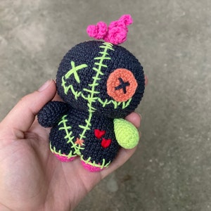 Crochet Pattern: Cute Voodoo Amigurumi Crochet Pattern, Voodoo Doll ...