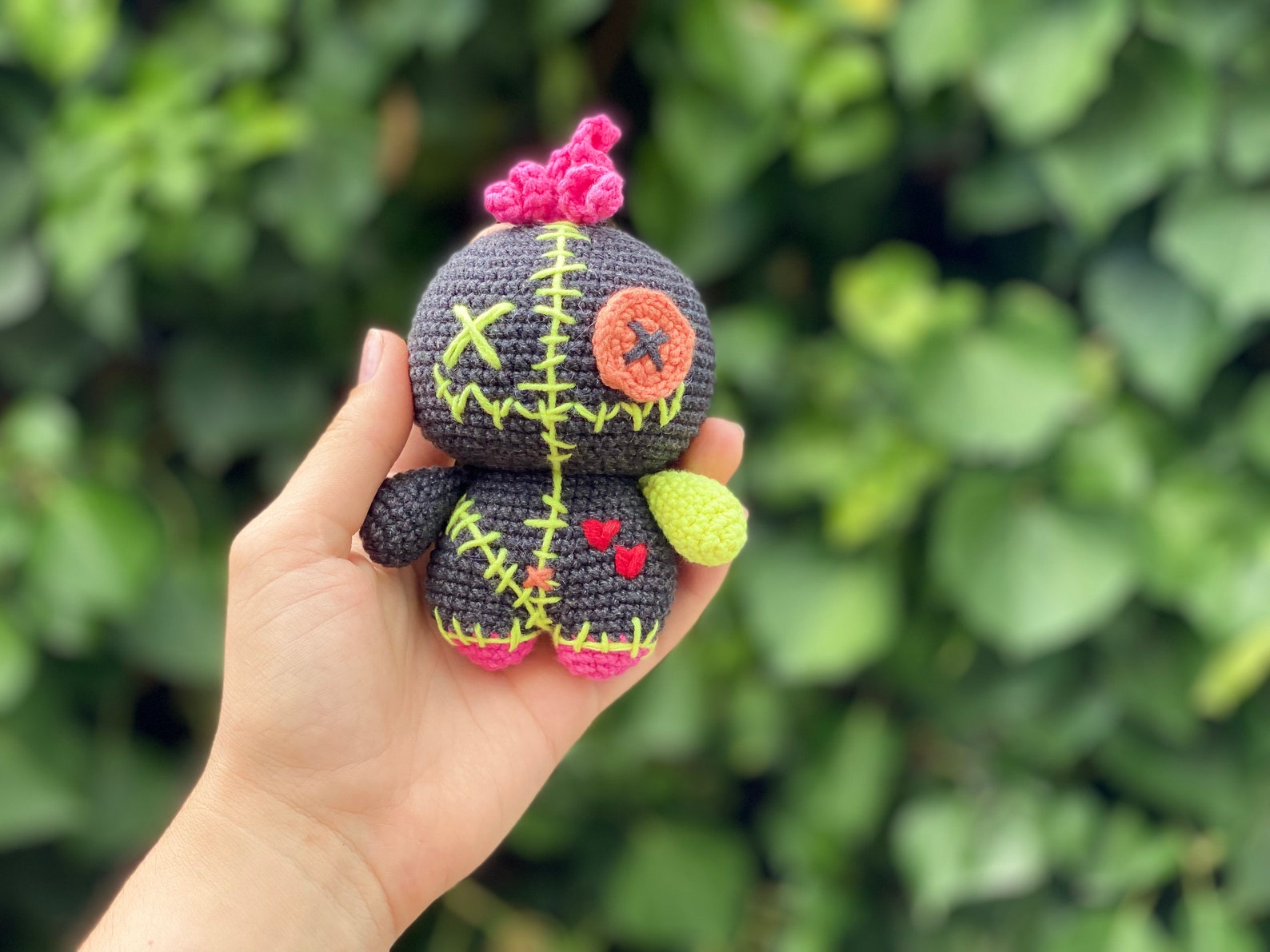 Crochet Pattern: Cute Voodoo Amigurumi Crochet Pattern, Voodoo Doll ...