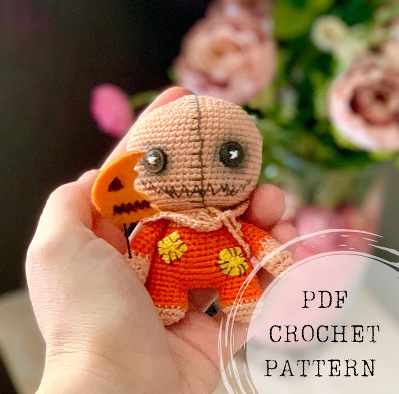 Crochet Pattern: Sam Trickr Treat Fun Art Doll Amigurumi - Etsy