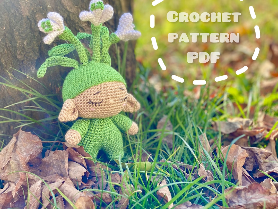 Crochet Pattern Pdf Baby Snowdrop, Flower Crochet Pattern, Cute Flower ...