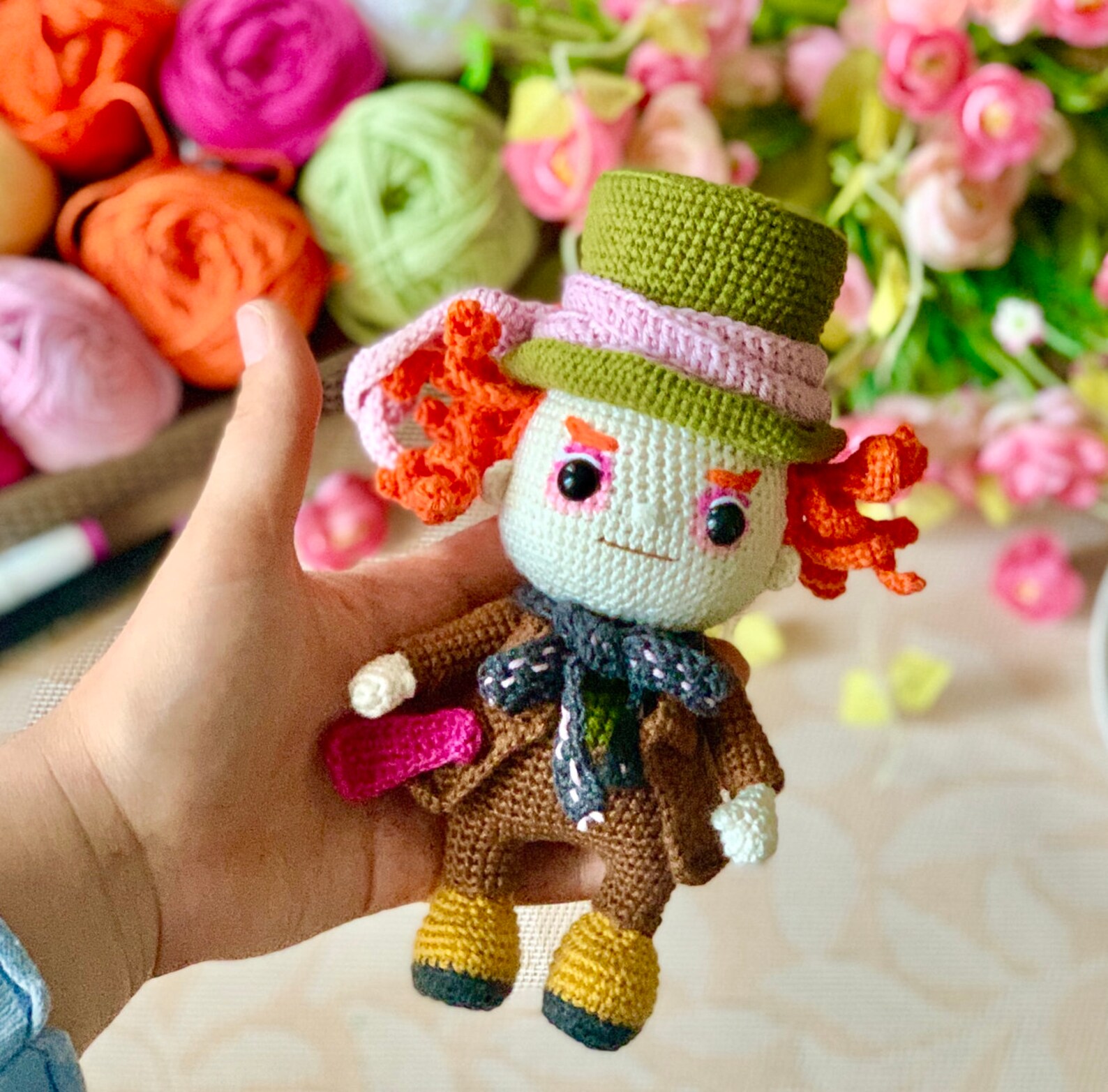 Crochet Pattern: Mad Hatter Crochet Pattern Mad Hatter - Etsy