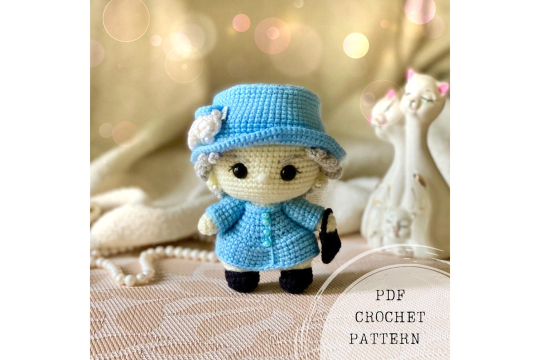 Crochet Pattern: Queen Crochet Pattern, Memory Doll Amigurumi Crochet ...