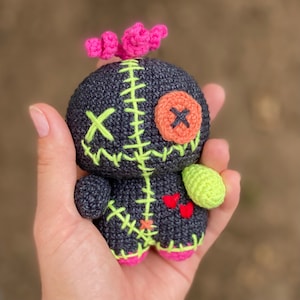 Crochet Pattern: Cute Voodoo Amigurumi Crochet Pattern, Voodoo Doll ...