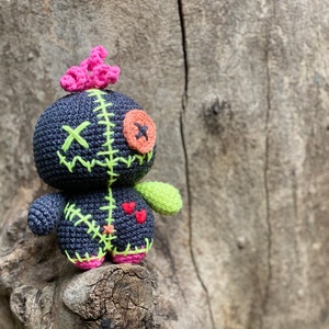 Crochet Pattern: Cute Voodoo Amigurumi Crochet Pattern, Voodoo Doll ...