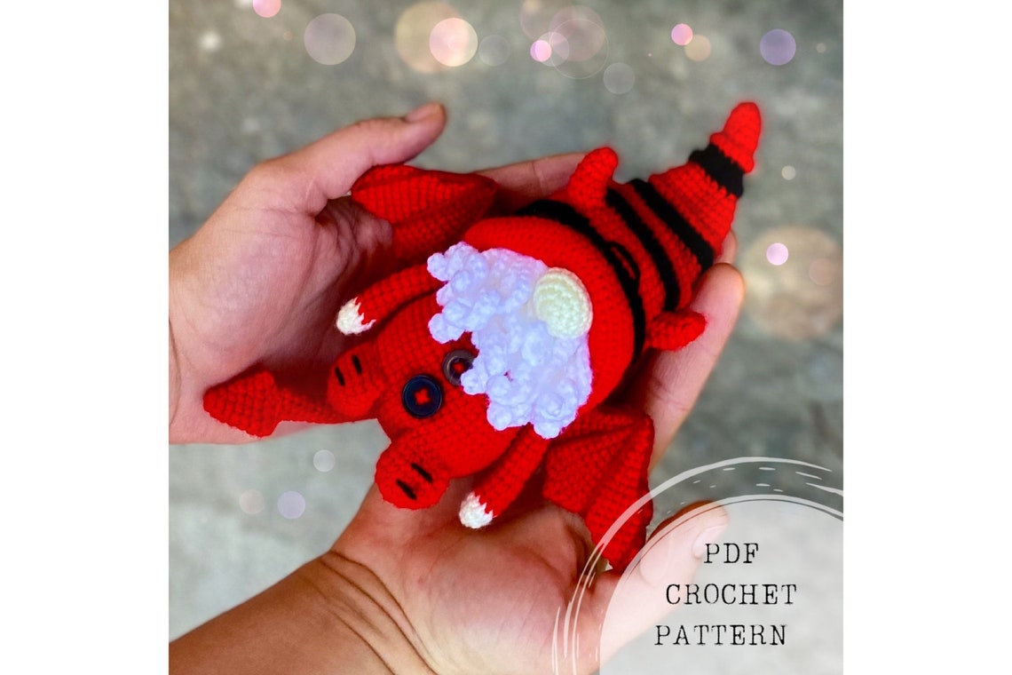 Crochet Pattern: Red Devil Gnome Crochet Pattern Halloween - Etsy