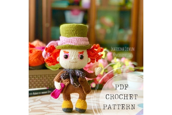 Crochet Pattern: Mad Hatter Crochet Pattern Mad Hatter - Etsy