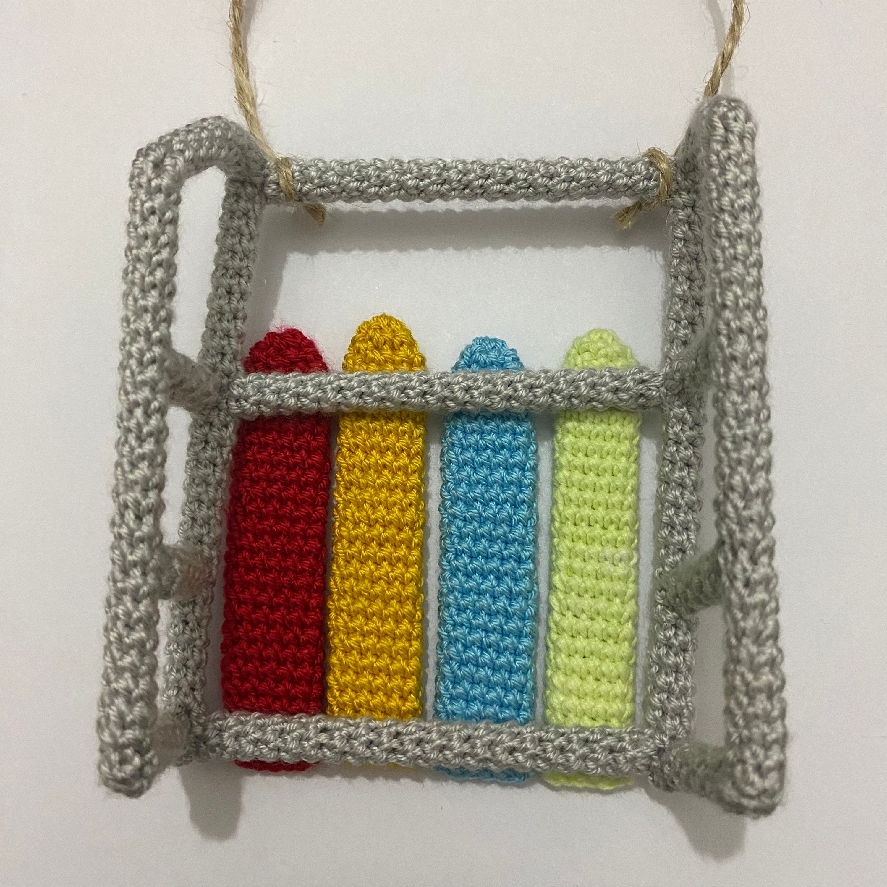 Sledge Crochet Pattern: Winter Amigurumi, Christmas Decor (PDF Pattern ...