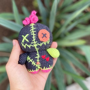 Crochet Pattern: Cute Voodoo Amigurumi Crochet Pattern, Voodoo Doll ...