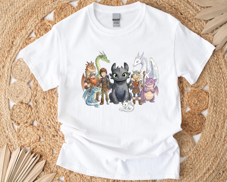 How to Train Your Dragon Shirt, Toothless Shirt, Light Fury Shirt ...