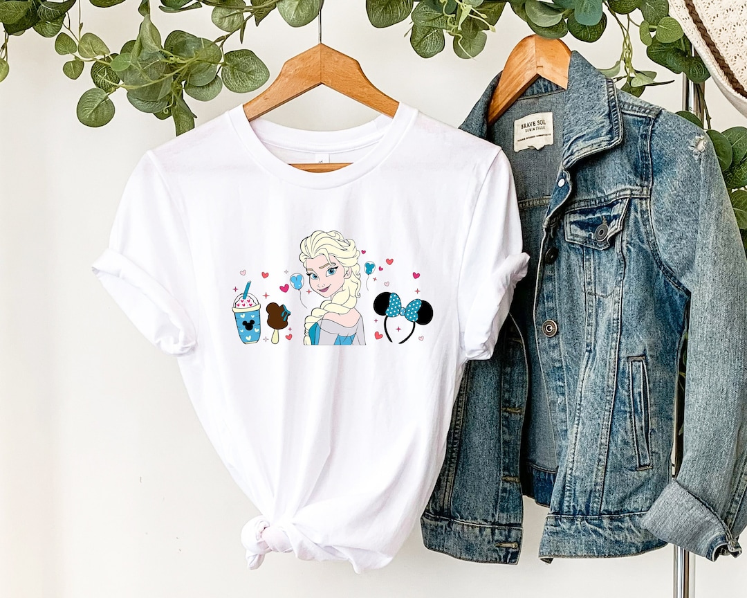 Disney Elsa Shirt, Disney Princess Shirt, Princess Outfit, Frozen Elsa ...
