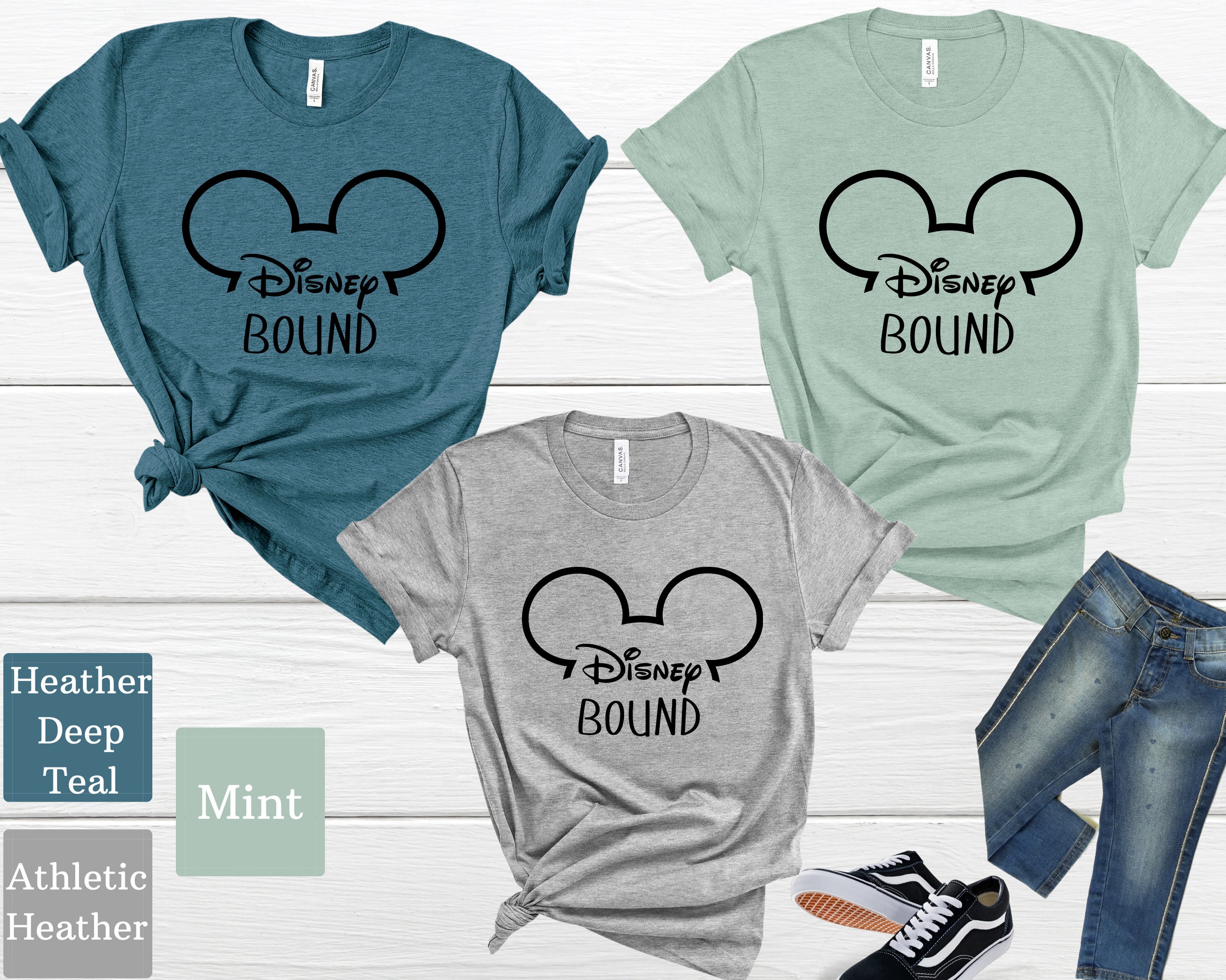 Disney Bound Shirt Disney Family Matching Shirts Disney - Etsy