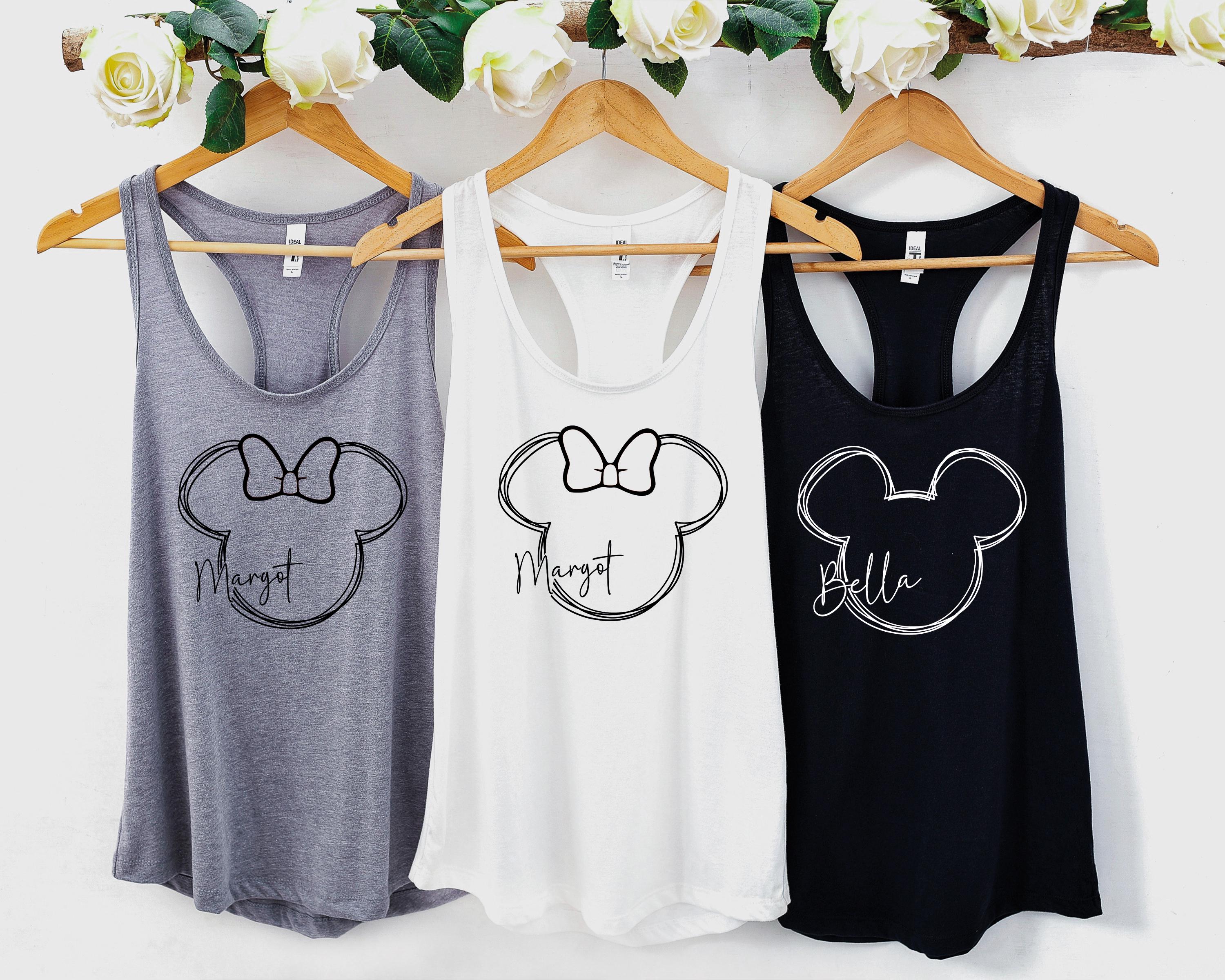 Custom Disney Tank Top, Personalized Disney Tanks, Disney Mickey Tank ...