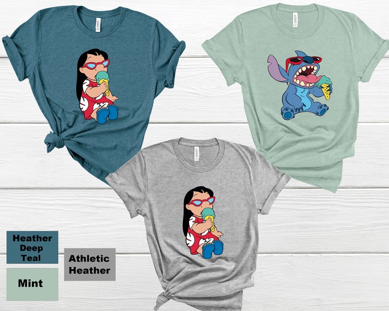 Custom Lilo and Stitch Shirt, Disney Matching Shirt, Disneyworld ...