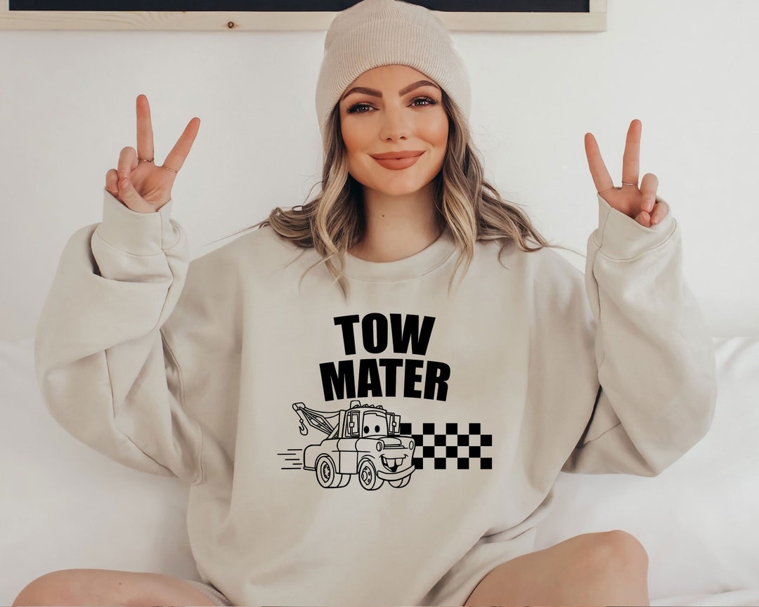 Retro Disney Cars Sweatshirt, Tow Mater Sweatshirt, Ka-chow Shirt ...