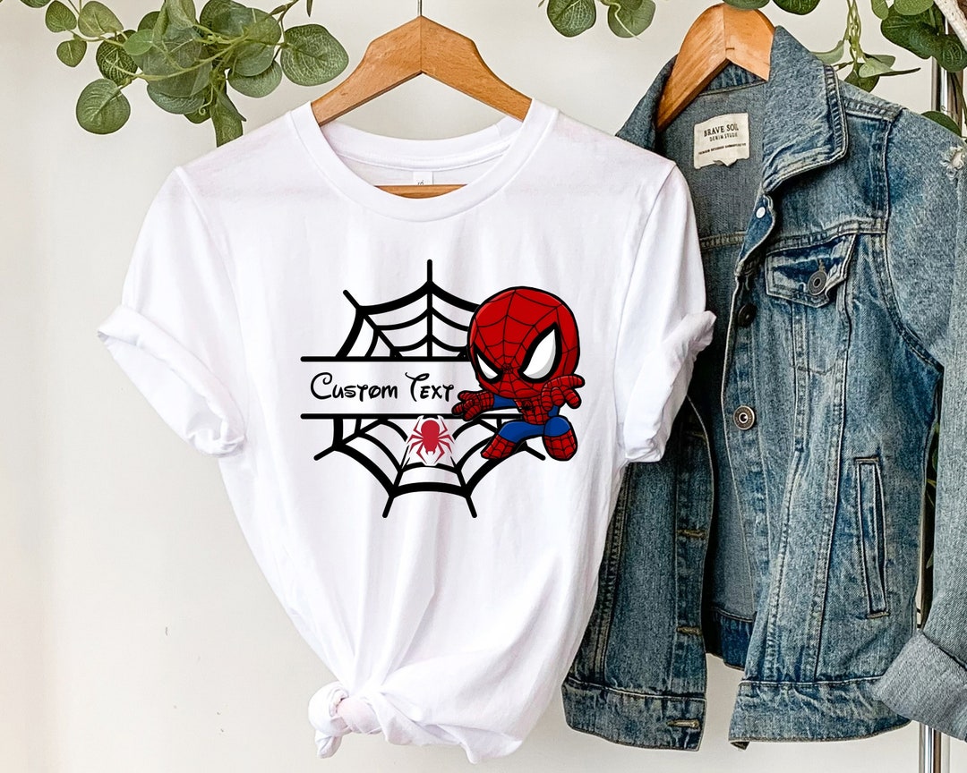 Personalized Spiderman Shirt, Marvel Family Matching Spiderman Shirt ...