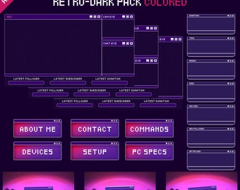 ANIMATED Twitch Stream Package / Graphic Design Theme / - Etsy